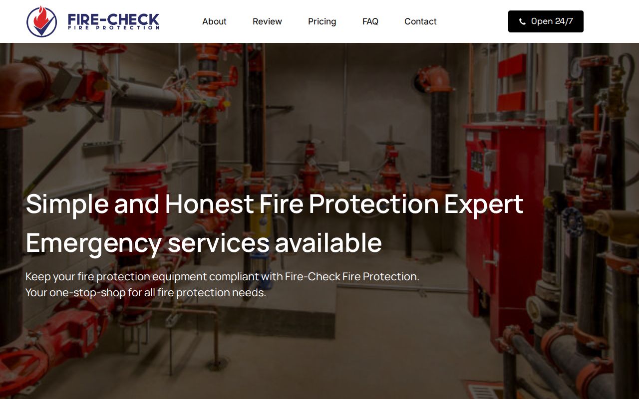 Fire-Check | Vancouver's #1 Fire Protection Service Company